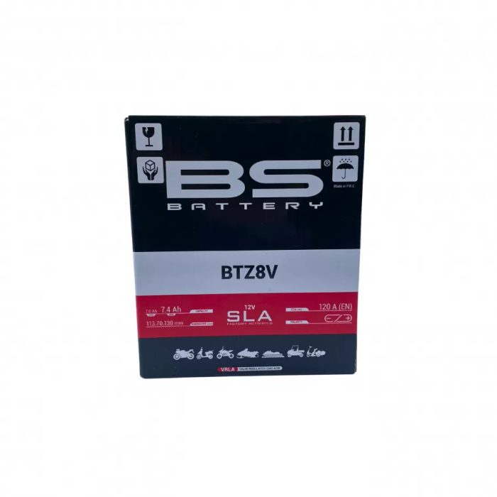 Bateria Moto BTZ8V / GTZ8V / YTZ8V BS BATTERY - CG Motors®